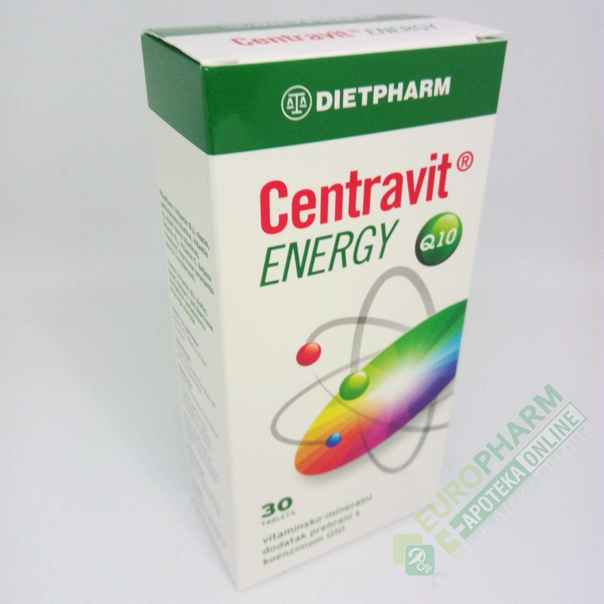 DIETPHARM CENTRAVIT ENERGY TABLETE a 30, Vitaminsko-mineralni dodatak ...