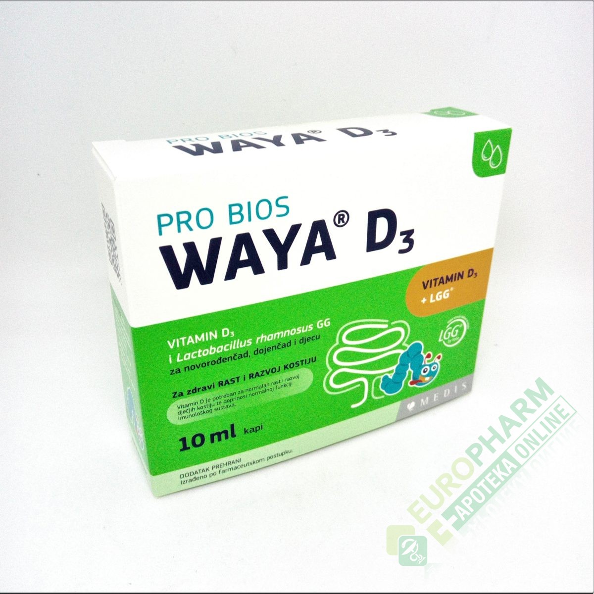 PRO BIOS WAYA® D3 kapi a 10ml, Dodatak prehrani za uravnoteženu ...