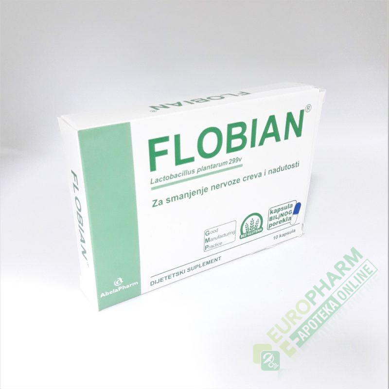 FLOBIAN kapsule a 10, Za smanjenje nervoze crijeva i nadutosti - eApoteka