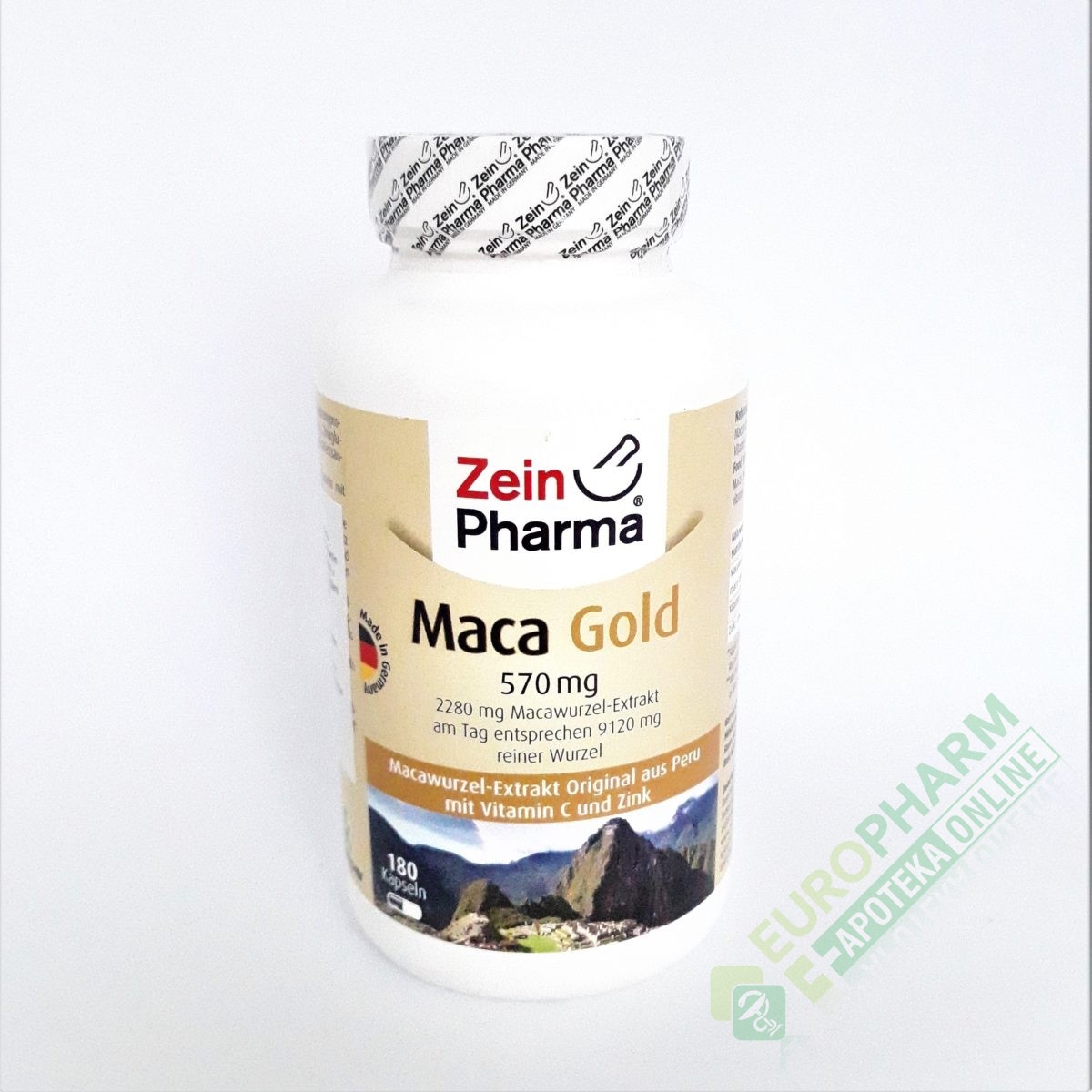 ZEIN MACA GOLD 570mg kapsule a 180, Dodatak prehrani za jačanje libida ...