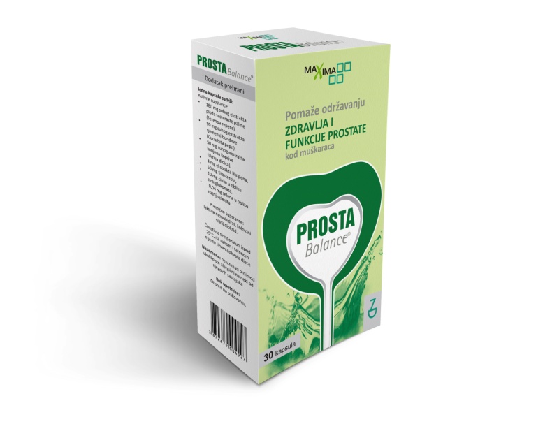 Zada PROSTA BALANCE tablete a 30, Dodatak prehrani za održavanje reproduktivnog zdravlja muškaraca
