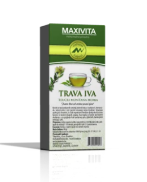 MAXIVITA Trava Iva čaj 40g, Za probavne smetnje i upale - eApoteka